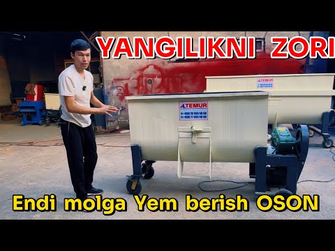 ENDI BU APARAT BILAN MOL QOYGA YEM TAYYORLASH YANA OSONLASHADI 