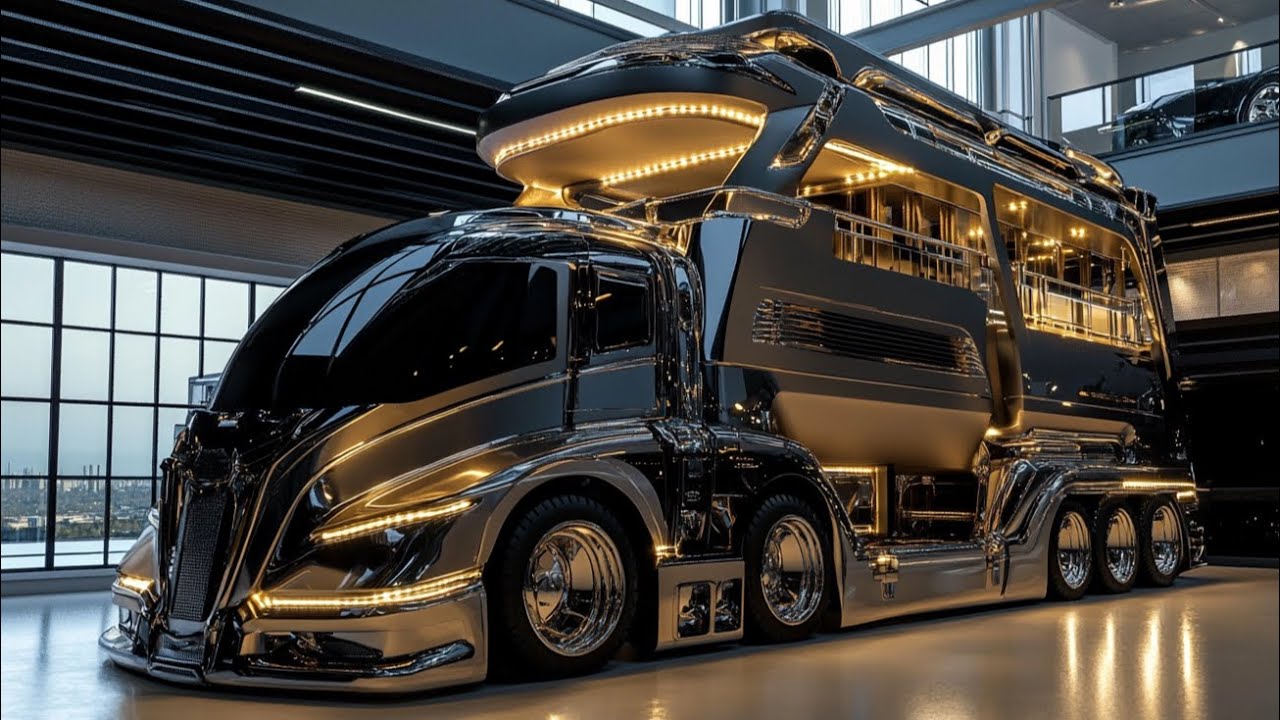 Luxury Motorhome Is a Moving 5- Star Hotel on Wheels | You Won't ...