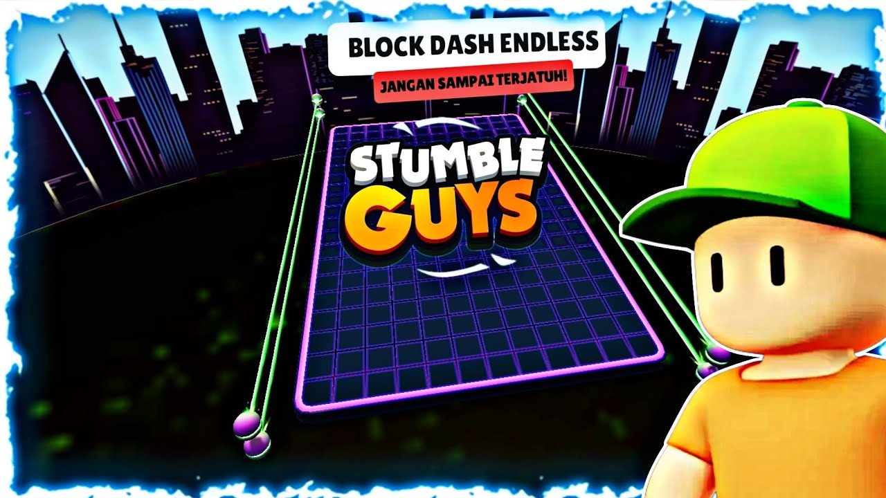 BLOCK DASH ENDLESS LETS GO PUSH WAVE WORLD RECORD.. ‼️ - Stumble Guys ...