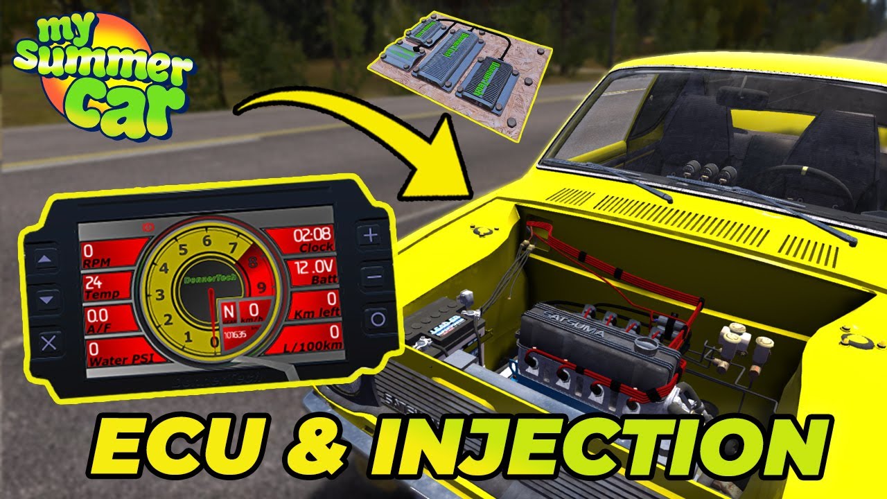 ECU MOD for SATSUMA - DonnerTechRacing ECUs! | My Summer Car - YouTube