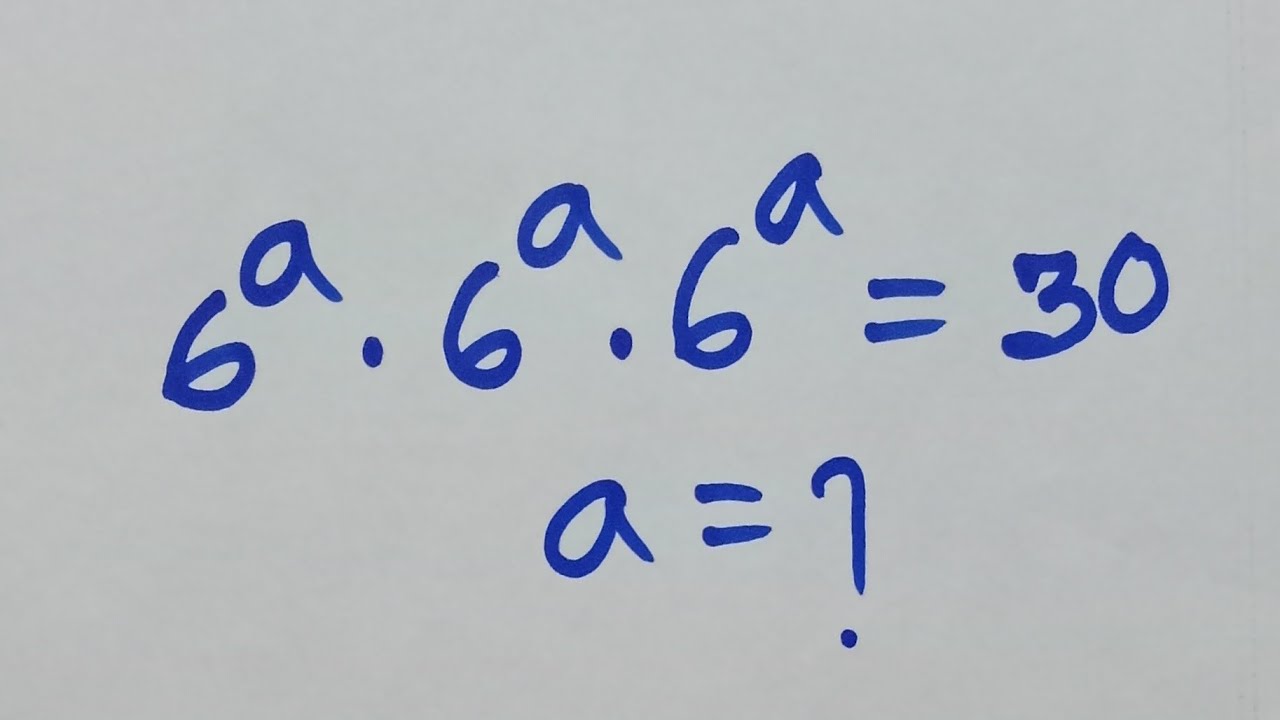 Math Olympiad Problem . Can you solve this ? - YouTube