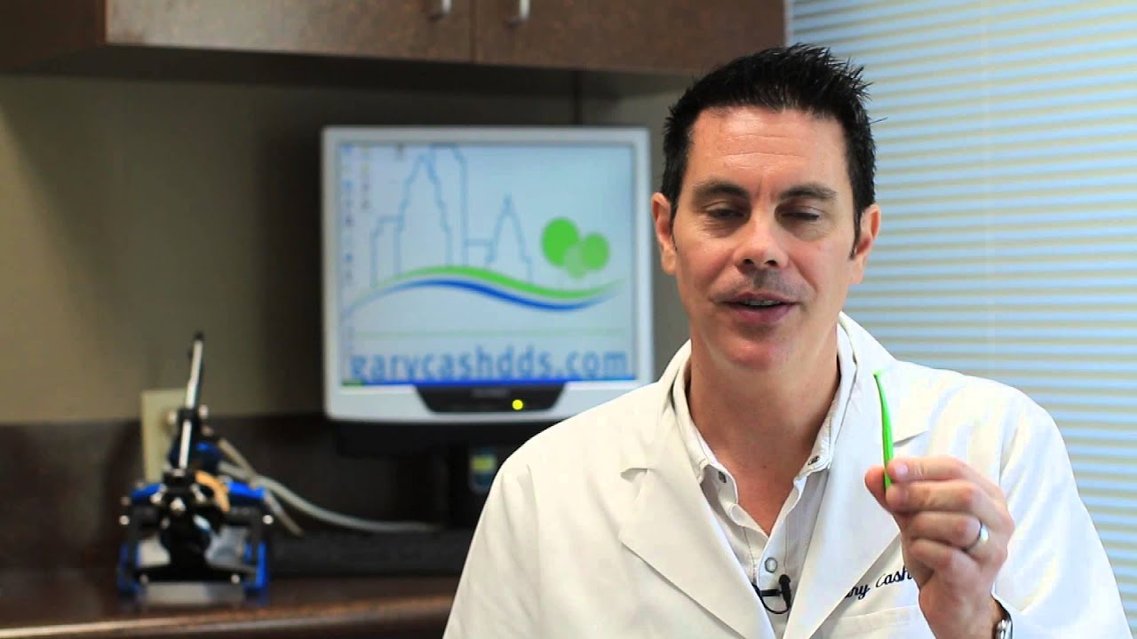 How to Use an End Tuft Brush : Dental Health - YouTube