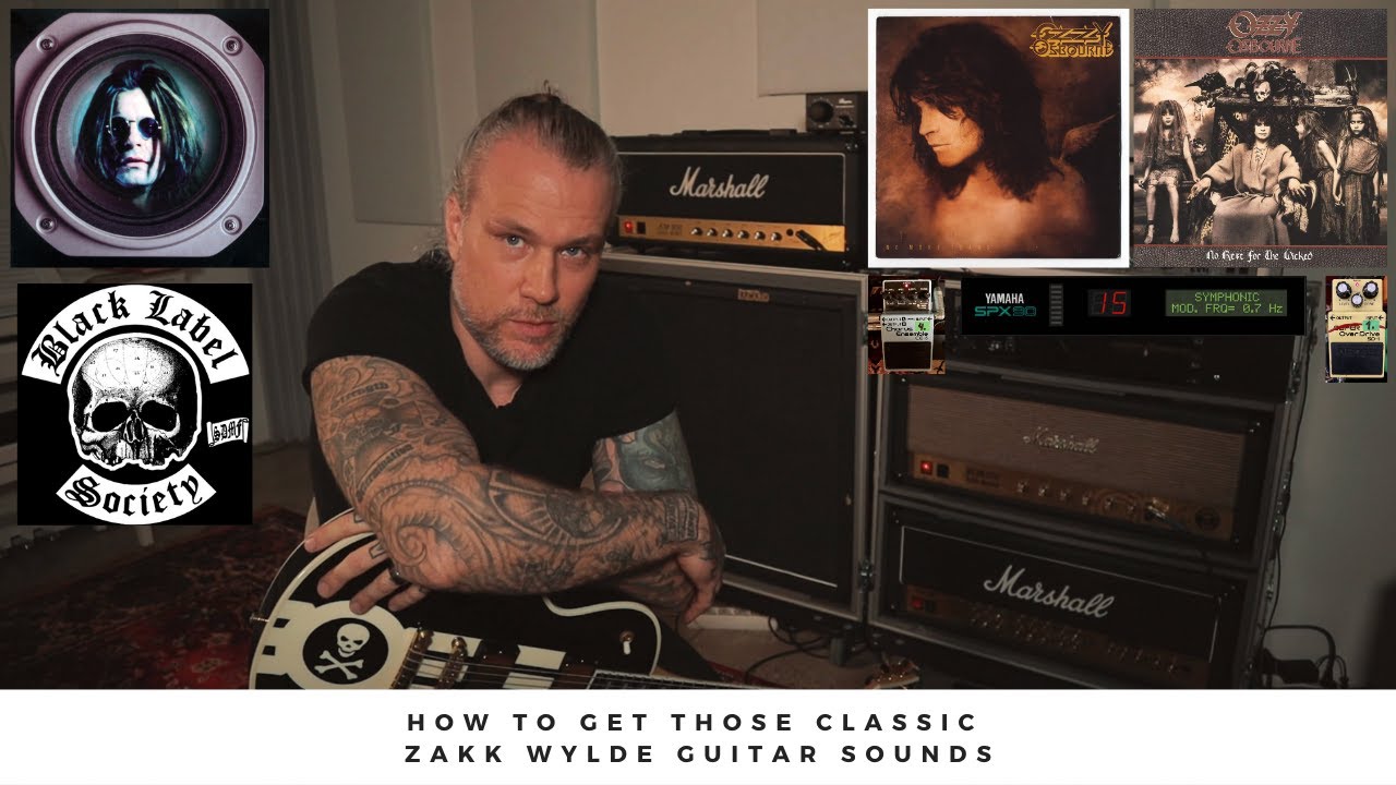 How to get those classic ZAKK WYLDE GUITAR SOUNDS - YouTube