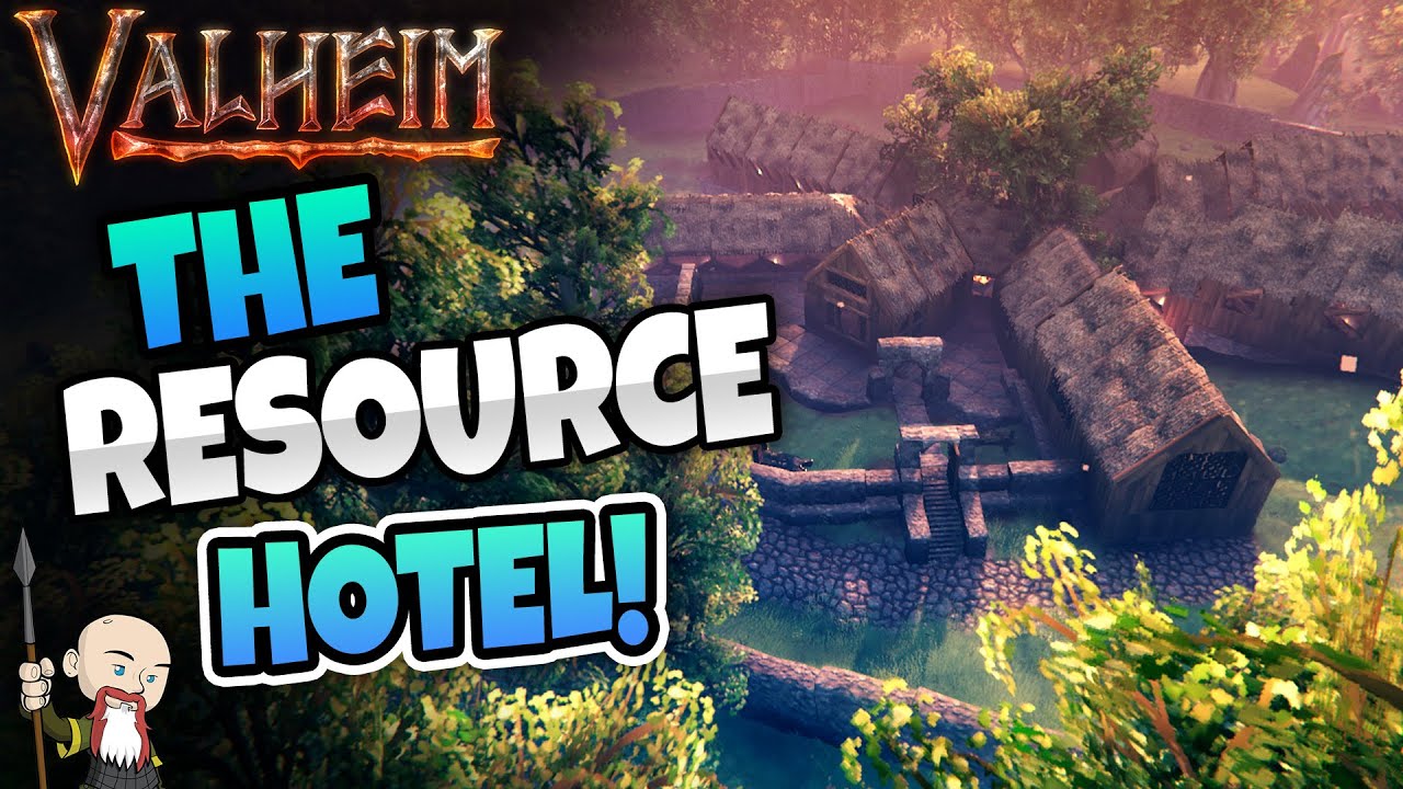 Valheim: The Resource Hotel! New One Built Every Two Weeks! - YouTube