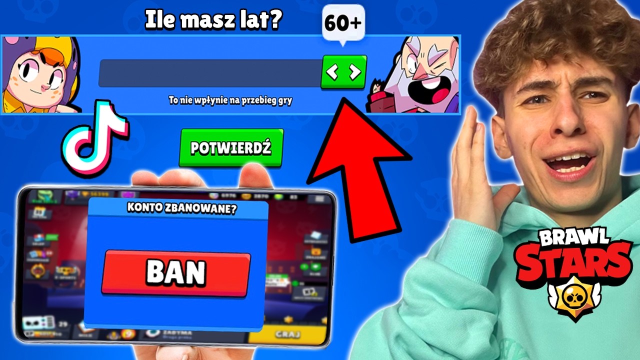 CO SIĘ STANIE JAK USTAWISZ NIEPRAWDZIWY WIEK w BRAWL STARS?😡 (TESTUJE ...