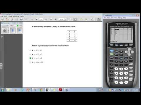 Mr Shuas Guide to Passing the 2015 Algebra1 SOL Part3of4 - YouTube