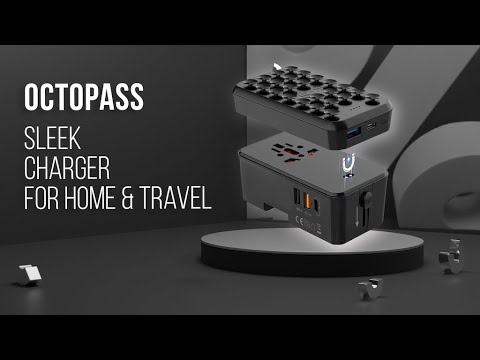 Now on Kickstarter: OctoPass: Sleek & Compact Charger for Home & Travel ...