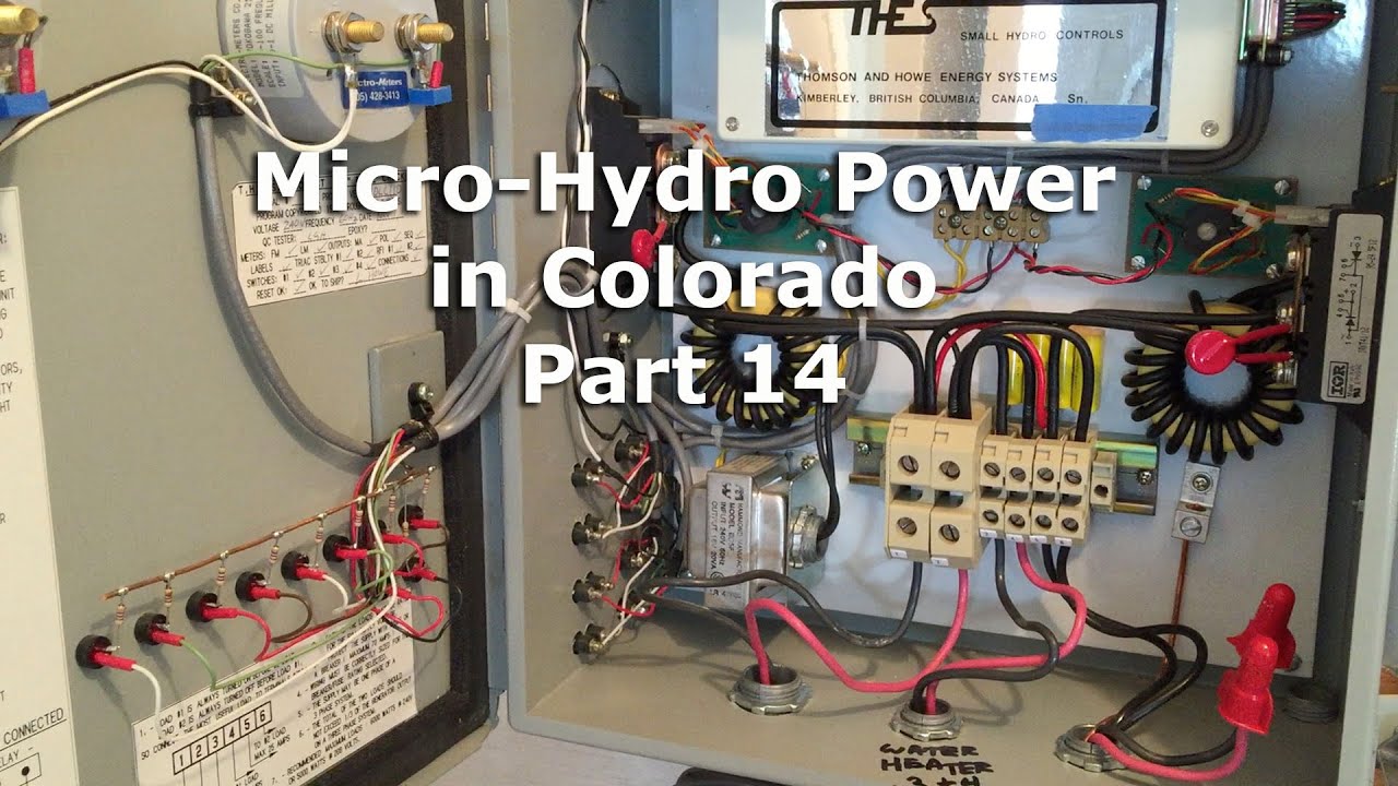 Part 14 MicroHydro Power System in CO - YouTube