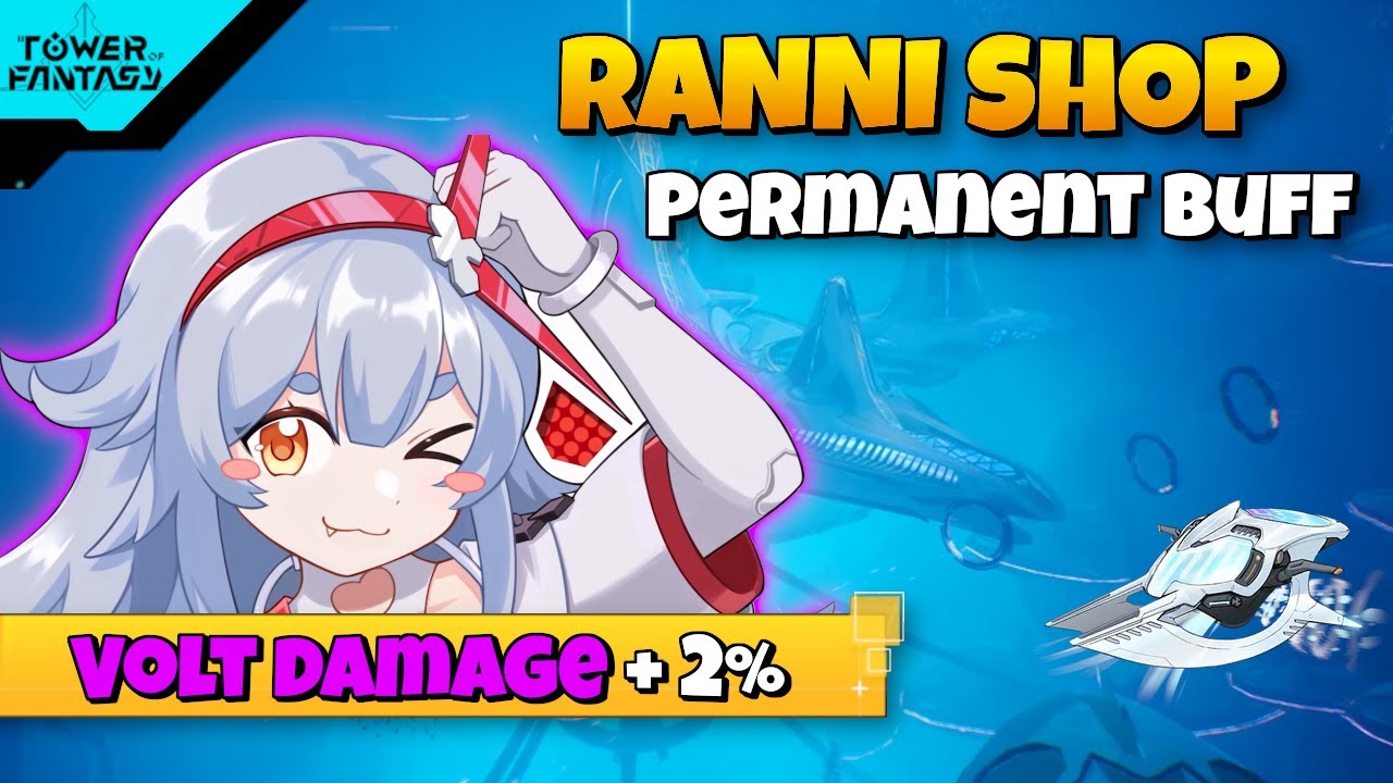 Tower of Fantasy - Ranni Shop Permanent Buff & Swordfish Location - YouTube