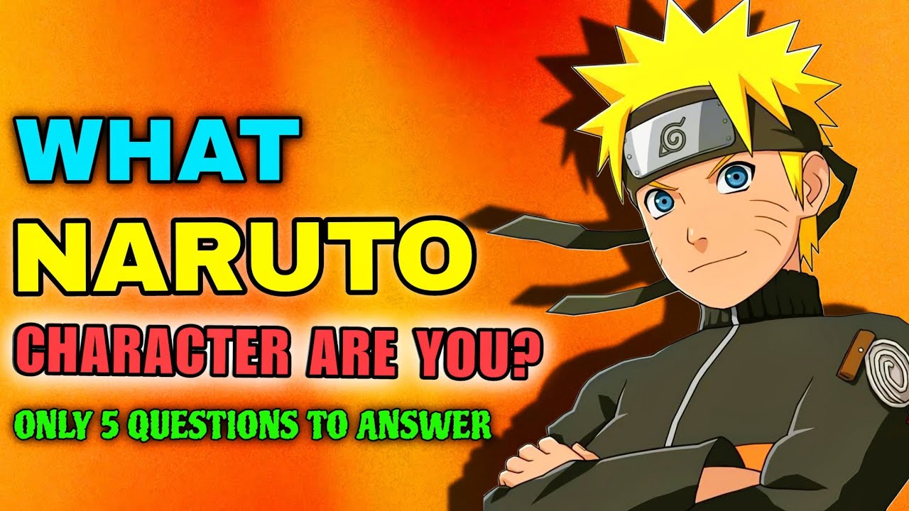 Which NARUTO are you? Answer 5 Questions To Know 🔥 - YouTube
