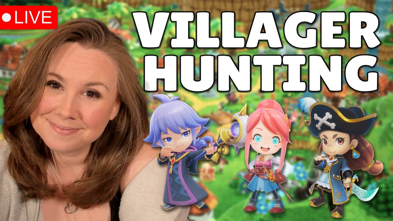 Massive Villager Hunt! | Can I Collect Them ALL in Fantasy Life i ...
