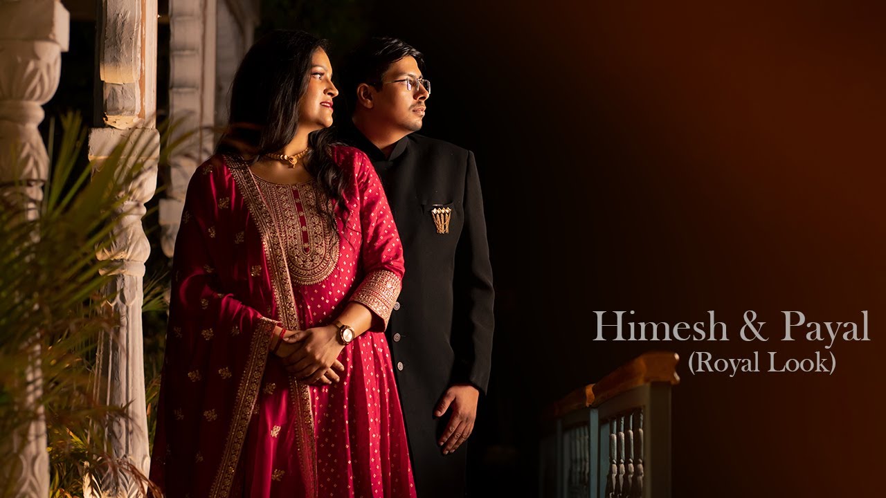 Himesh & Payal | Pre Wedding | Royal Look | Associated with Magic Knot ...