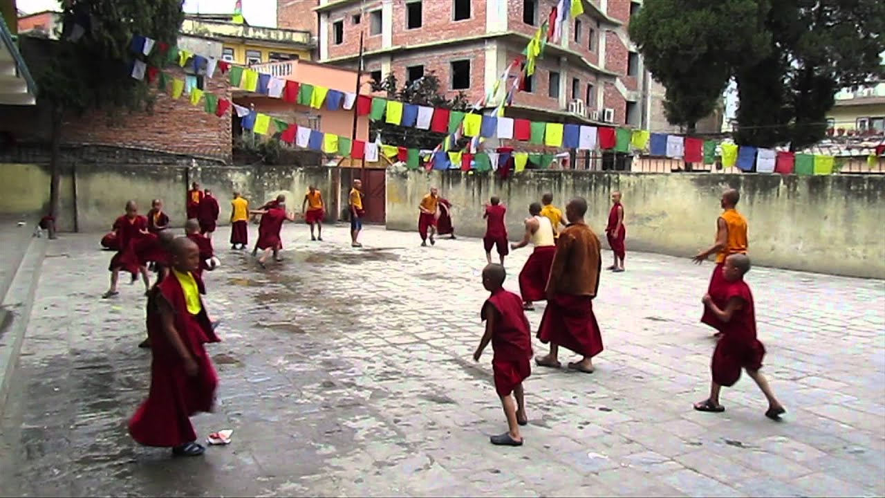 Sunday play time at Jonang Monastery Kathmandu Nepal --Sun or Rain ...