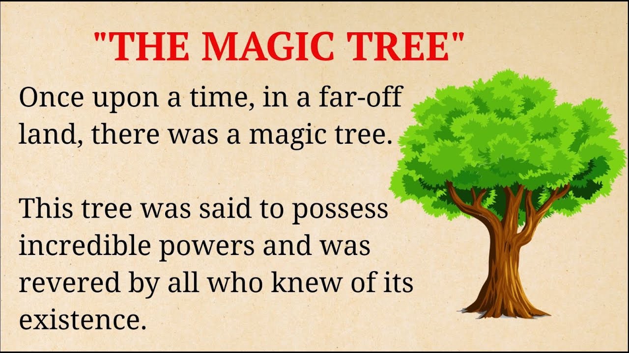 Learn English through Stories | The Magic Tree | English Listening ...