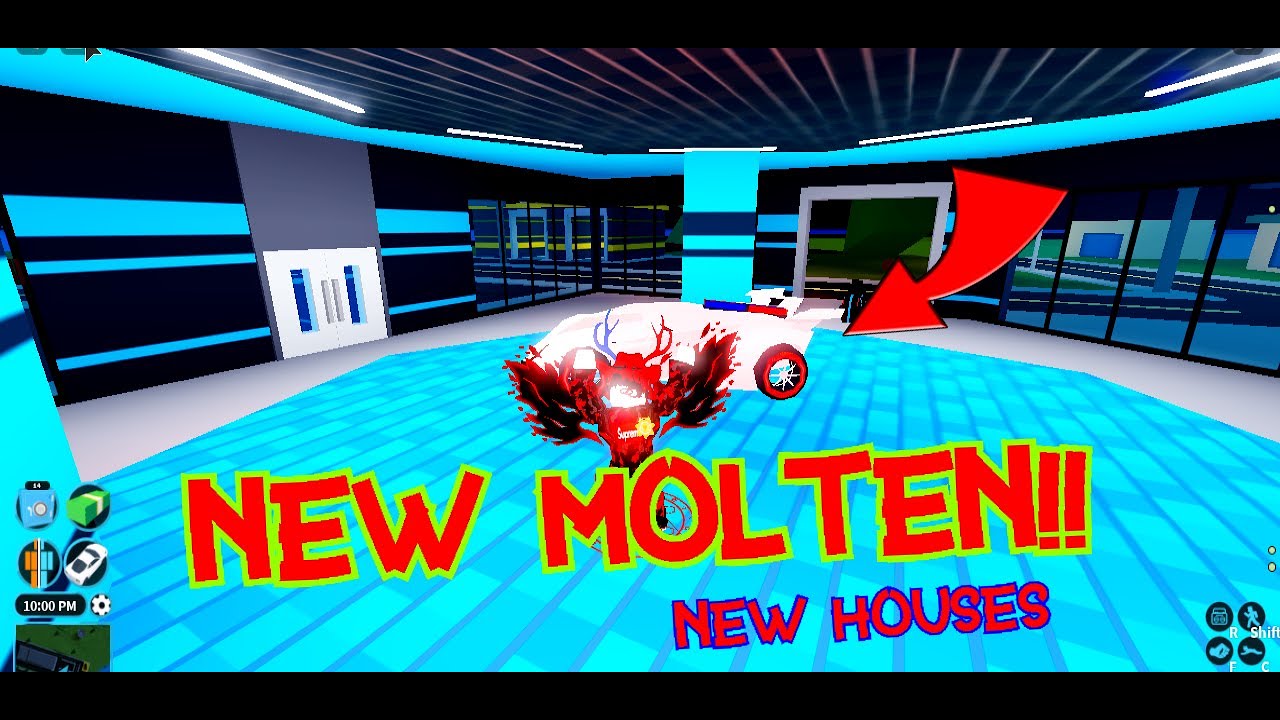 NEW UPDATE [JAILBREAK] (MOLTEN M12,HOUSES) In [Roblox] - YouTube