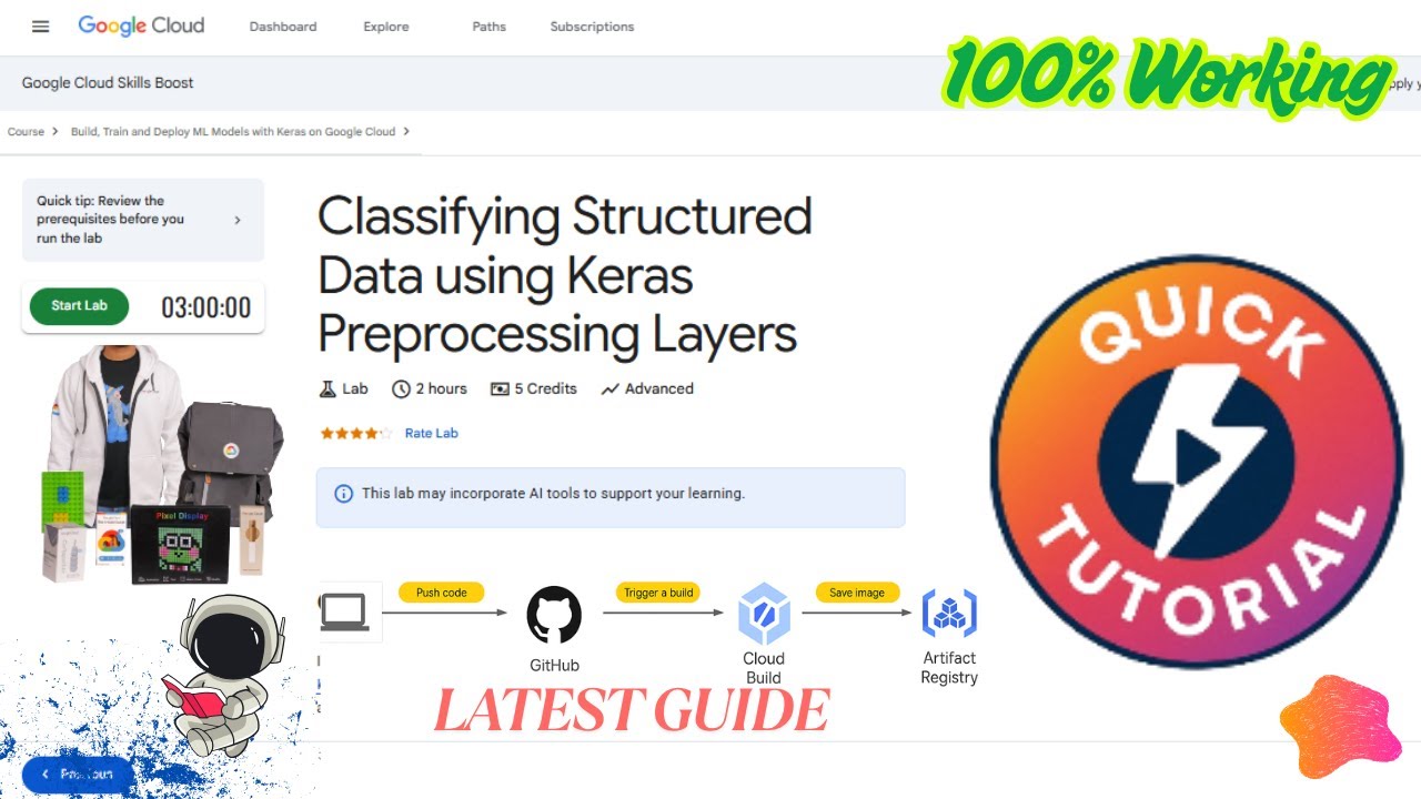 Classifying Structured Data using Keras Preprocessing Layers | With Explanation| #qwiklabs # ...