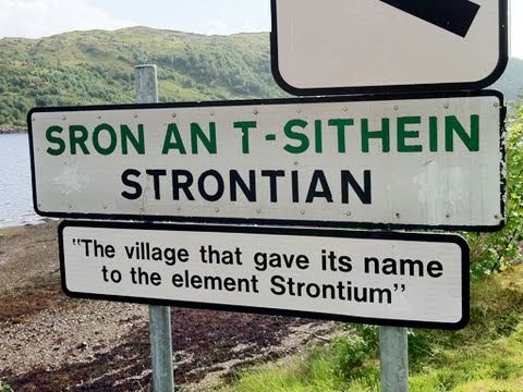 Strontian preview - Periodic Table of Videos - YouTube