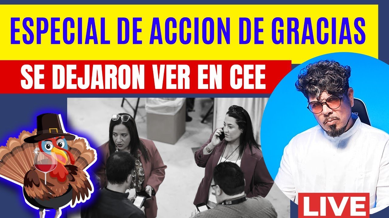 🦃 Especial del día del pavo - Partidos minoritarios no quieren contar ...