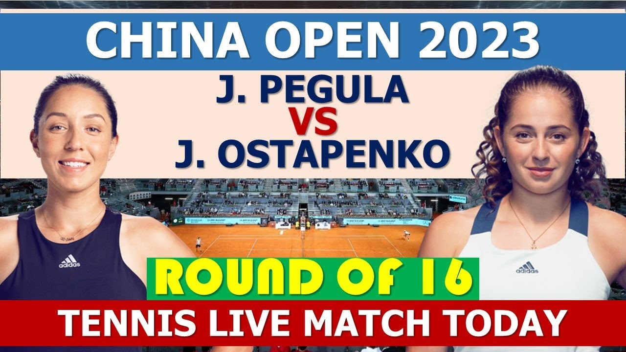 Pegula vs. Ostapenko | China Open 2023 - YouTube