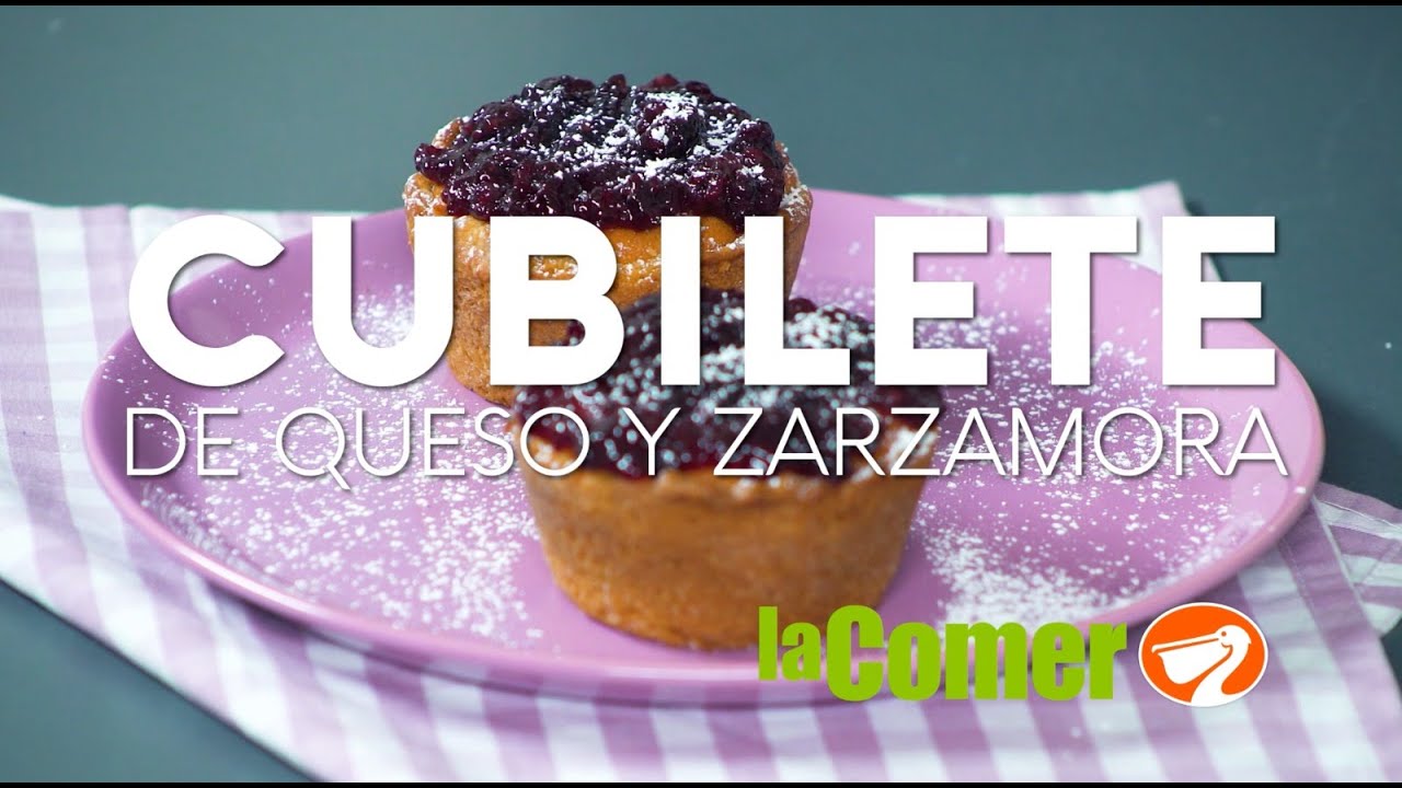 Receta: Cubilete de queso y zarzamora - Cook Eat | La Comer - YouTube