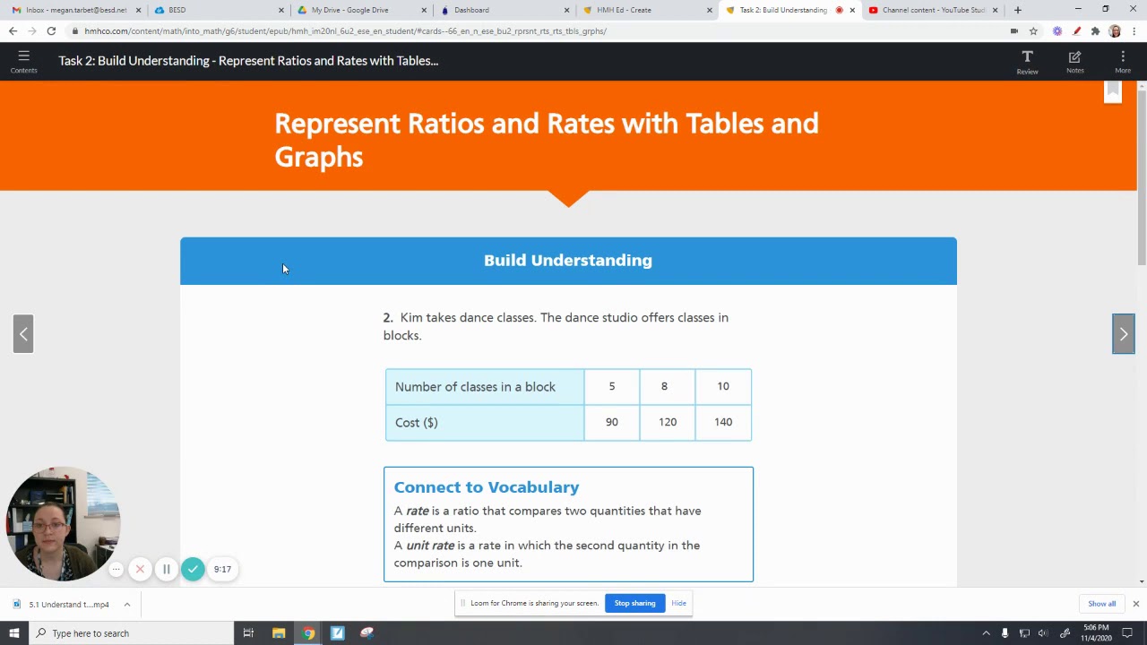 5 2 Represent Ratios and Rates with Tables and Graphs - YouTube
