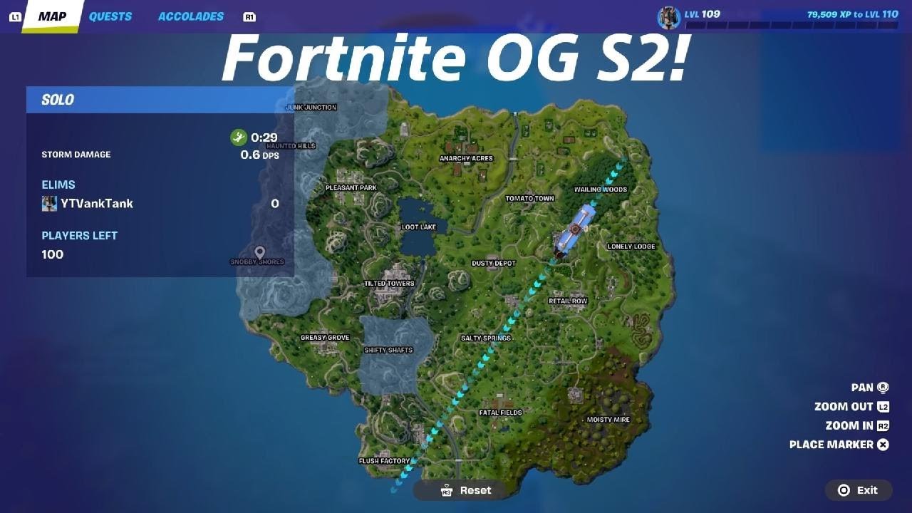 FORTNITE OG S2!!! (solo game) - YouTube