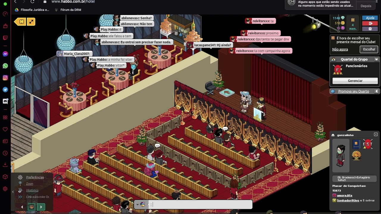 Pagamento no Habbo Hotel - Banco Bradesco RPG - YouTube