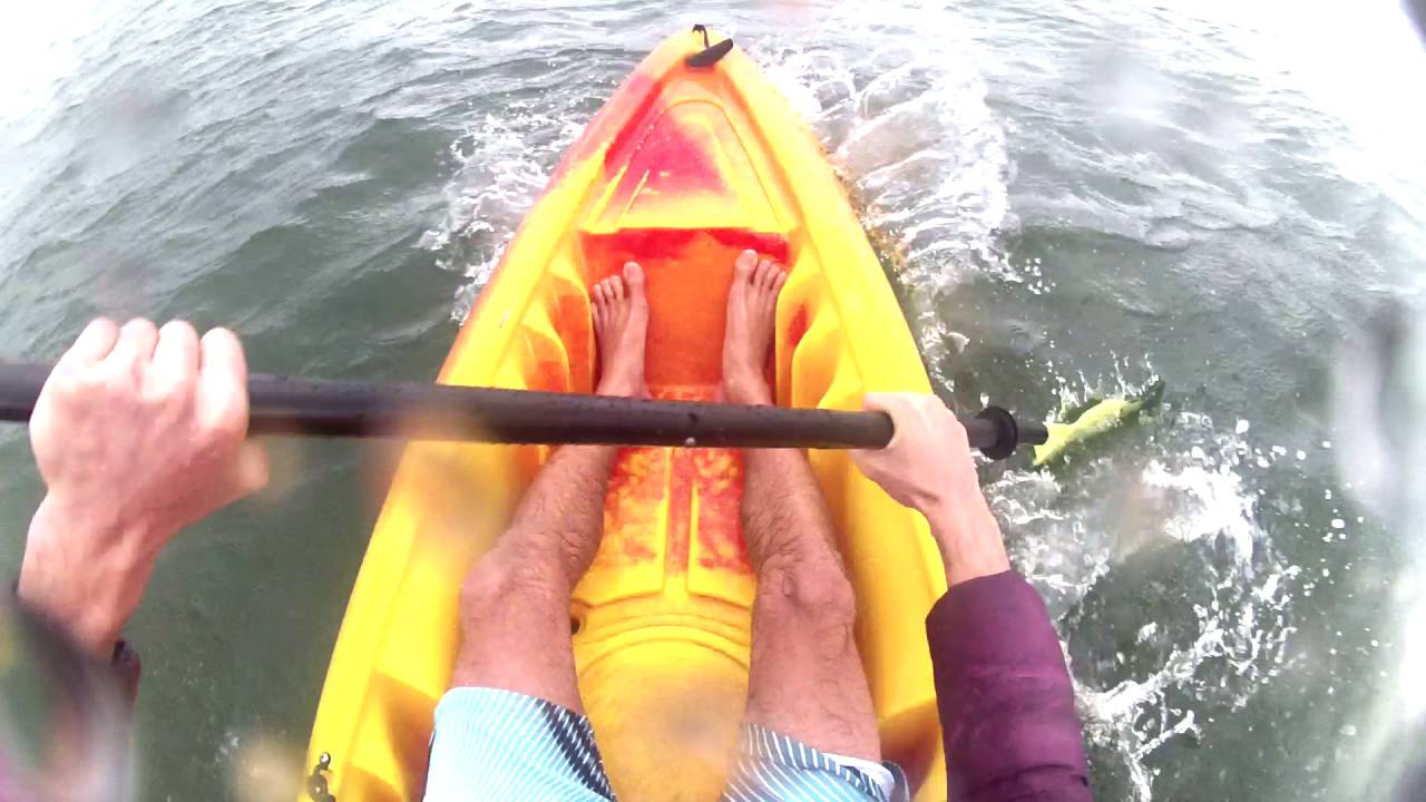 Tandem Kayak Surfing Fail FULL - YouTube