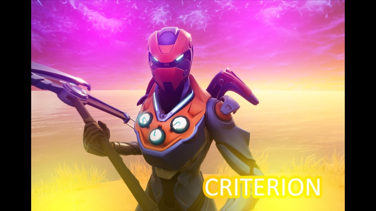 CRITERION *FORTNITE* SKIN IN EPIC GRAPHICS [4K SETTINGS] - YouTube