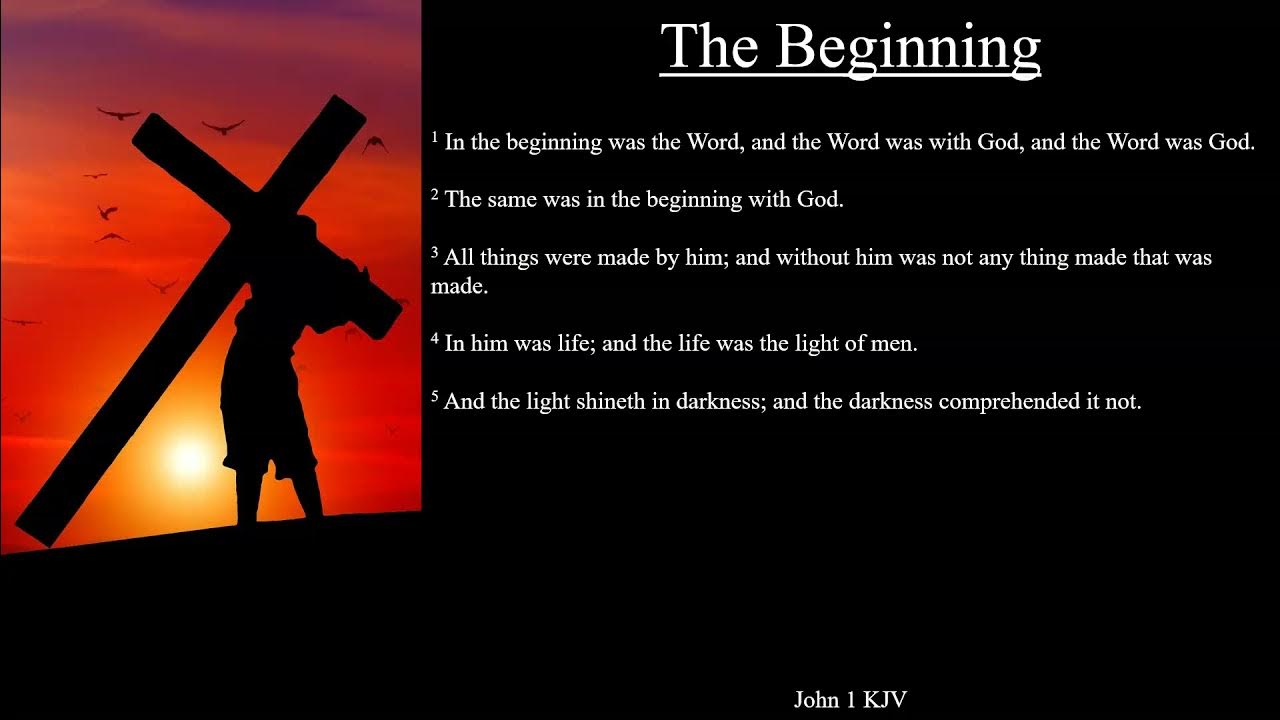 John 1 KJV The Beginning YouTube john-1-kjv-the-beginning-youtube
