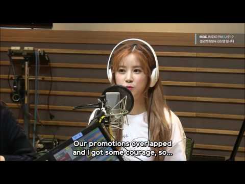 [ENG SUB] Apink's Chorong Mentions Mamamoo's Solar (Compilation)