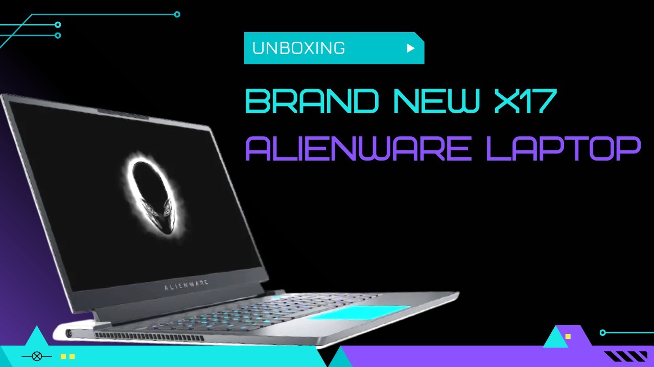 Alienware x17 UNBOXING - RTX 3070 - Dell's The Most High End Laptop for ...