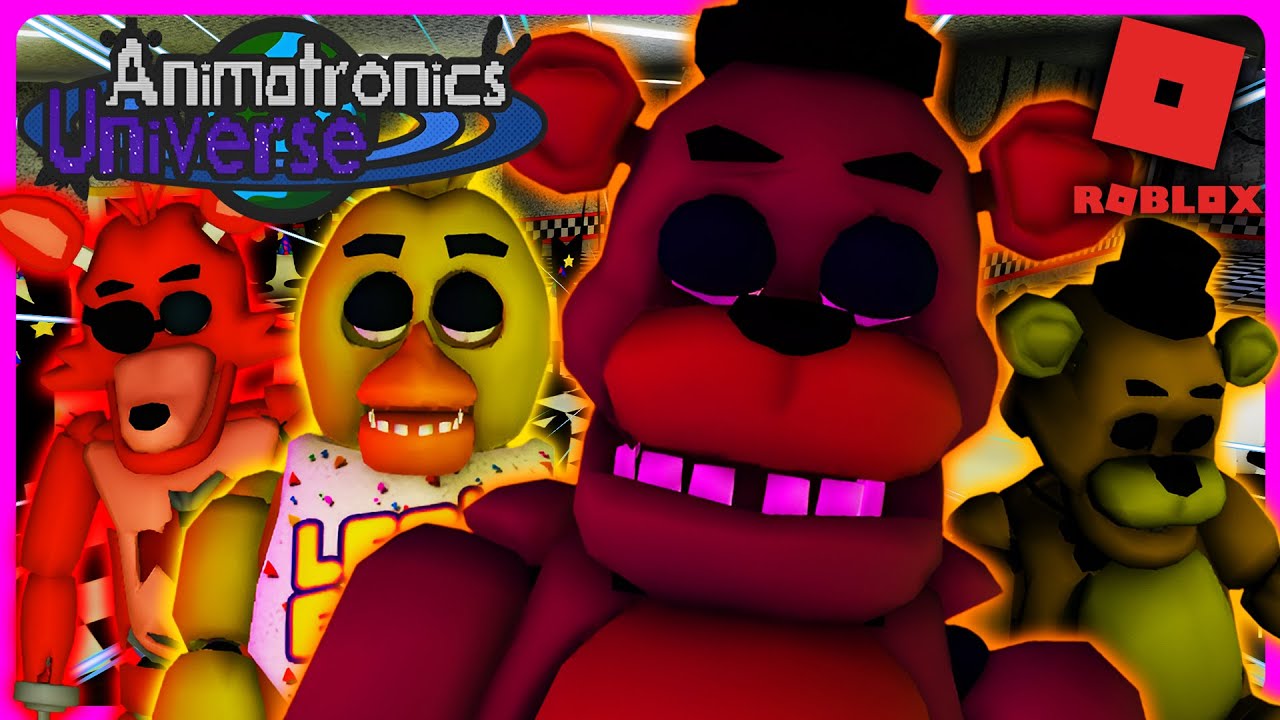 Roblox FNAF | Animatronics Universe | Building The FNAF 1 Location ...