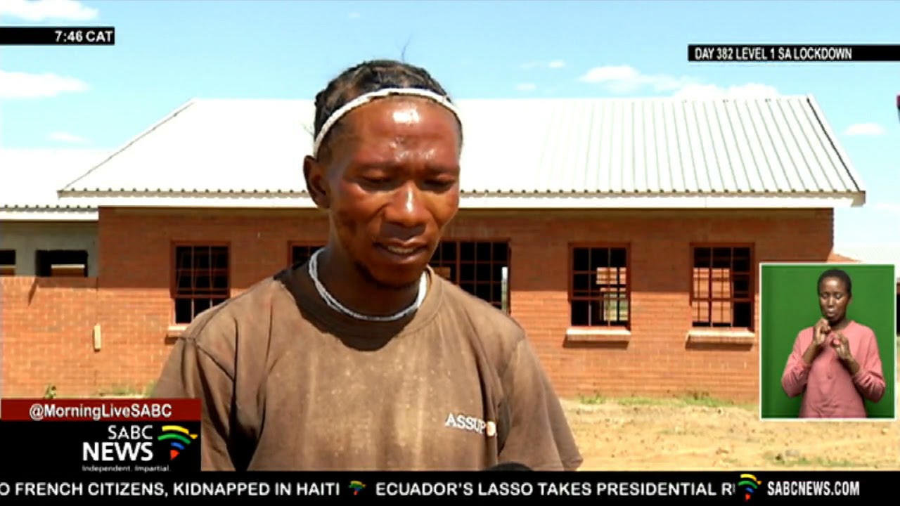 Construction of school delayed for 6 years in Malebogo, Free State ...