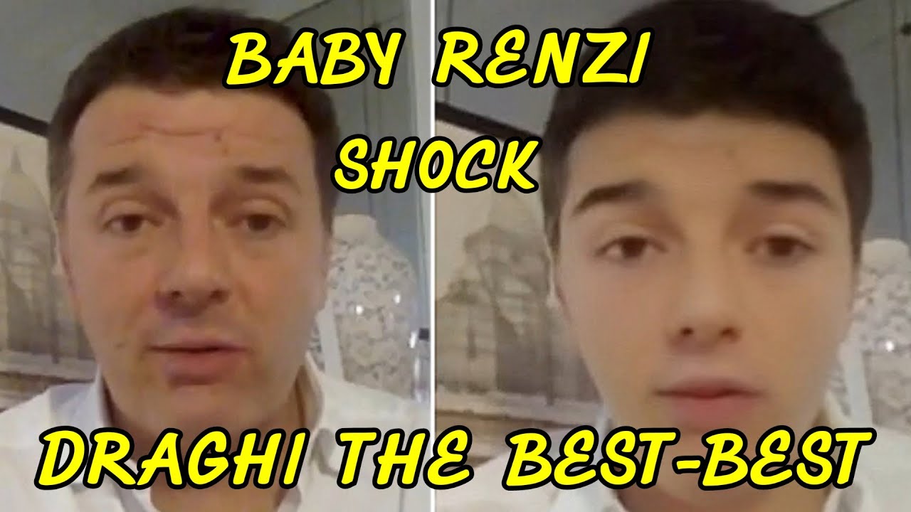 BABY RENZI SHOCK - Renzi Bambino - Mario Draghi the Best Best - YouTube