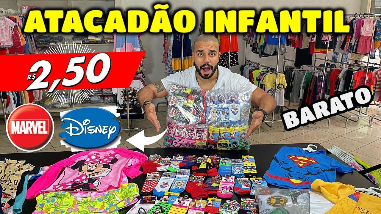 ATACADÃO INFANTIL NO BRÁS - COMPRE + BARATO MODA INFANTIL No Brás ...