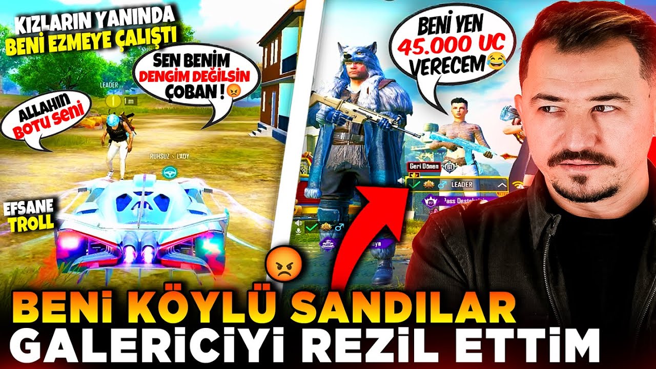 KÖYLÜ SANDILAR 😏 GALERİCİYİ REZİL ETTİM - PUBG MOBİLE (PART 1) - YouTube