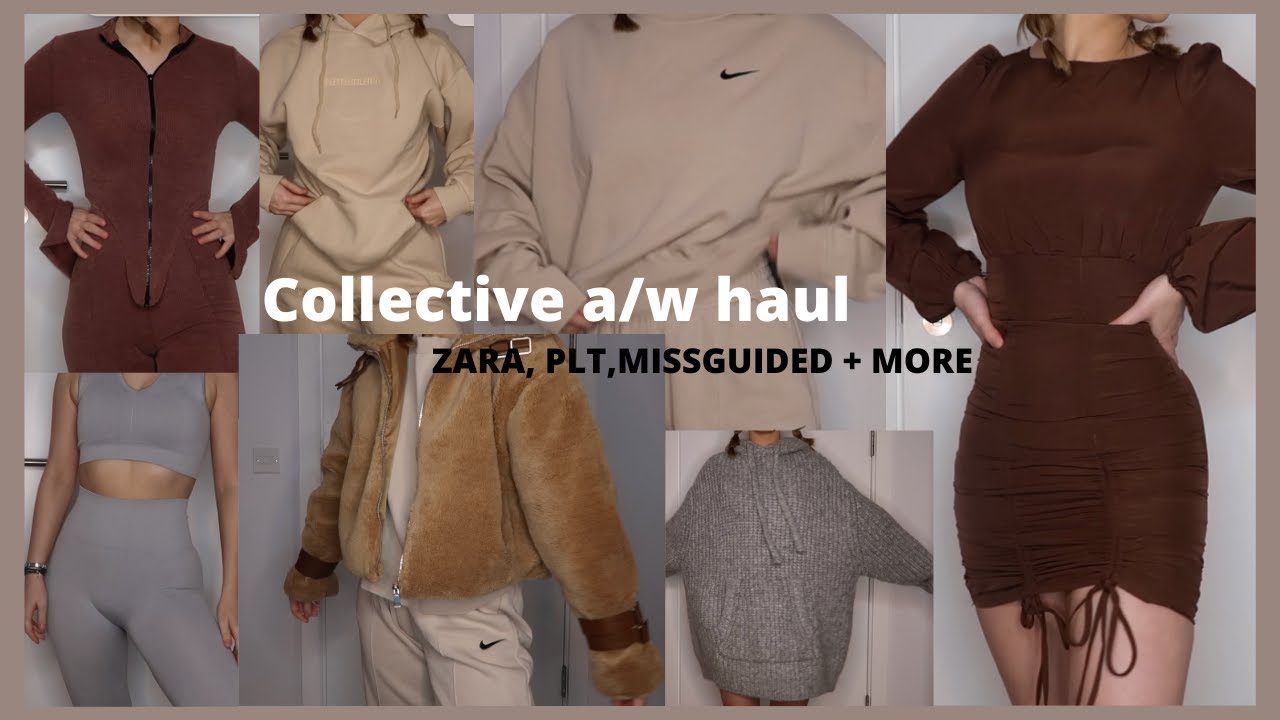 COLLECTIVE A/W TRY ON HAUL! ZARA, PLT, MISSGUIDED AND MORE!! | Poppy ...