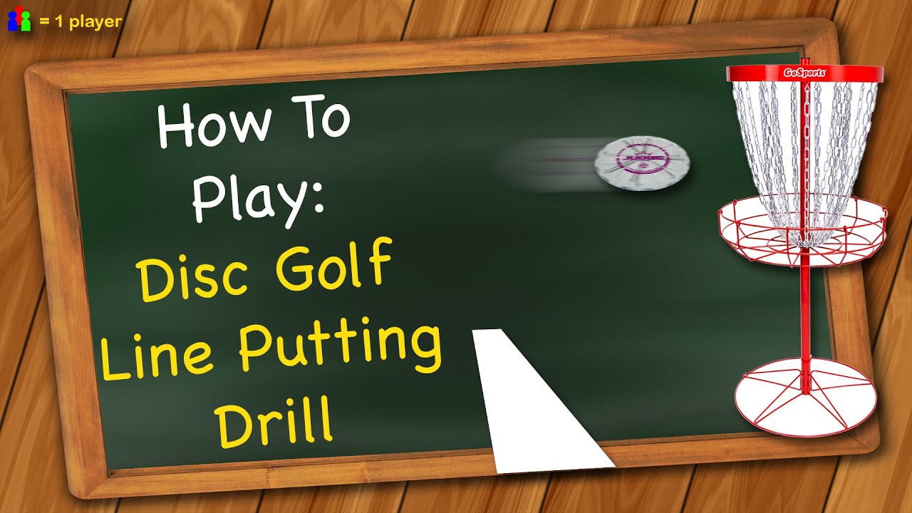 How to play Disc Golf | Line Putting Drill - YouTube