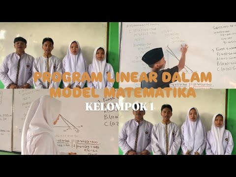 MATEMATIKA WAJIB - PROGRAM LINEAR DALAM MODEL MATEMATIKA | XI MIPA 5 | KELOMPOK 1 - YouTube