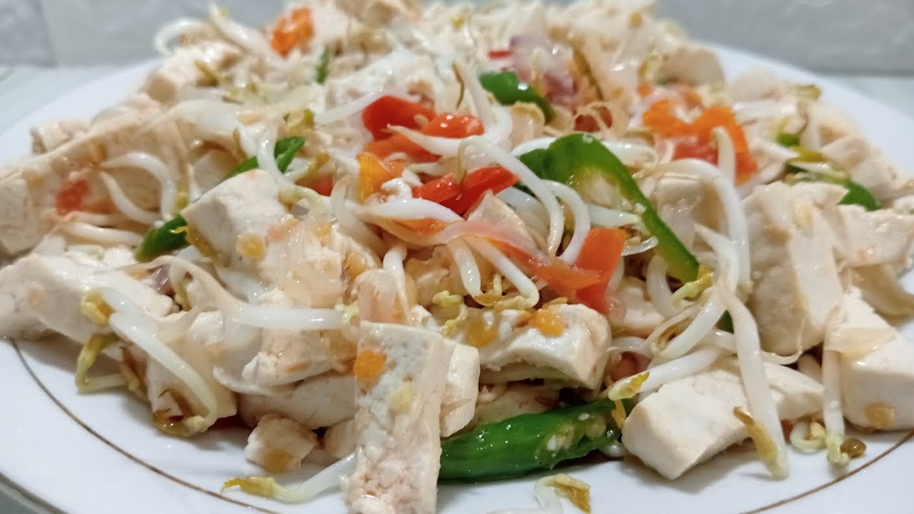 Tumis tahu tauge // menu simpel mudah cepat - YouTube