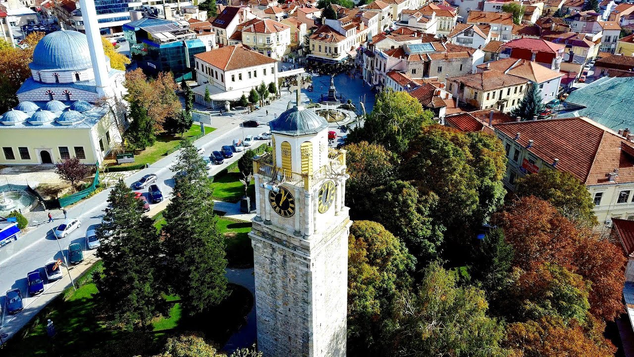 【4K Видео 】Бабам Битола / Саат-кулата & Св.Димитриј 🇲🇰 Bitola Babam ...