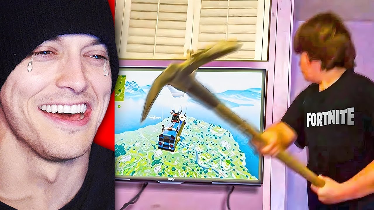 1 Hour of Fortnite Kids Crying (Reaction) - YouTube