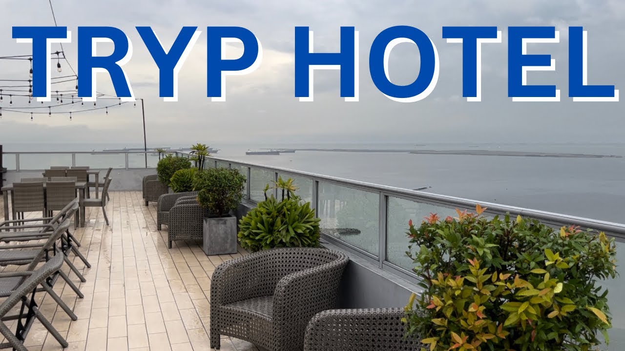 TRYP Hotel by Wyndham| Room Tour| Sea View| Rooftop Pool - YouTube