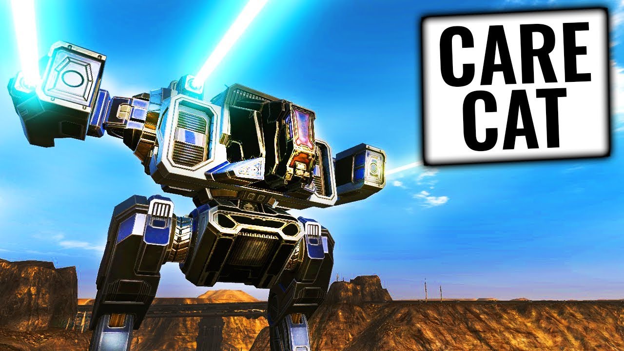 NEON LASER CAT! Shadow Cat Build - Mechwarrior Online 2018 MWO - YouTube