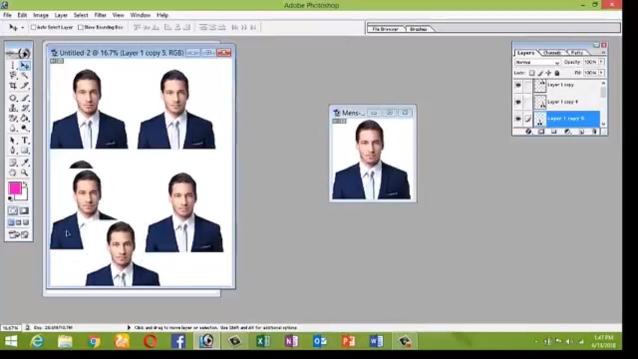 complete tutorials of adobe Photoshop 7.0 all tools part 2- how to use ...