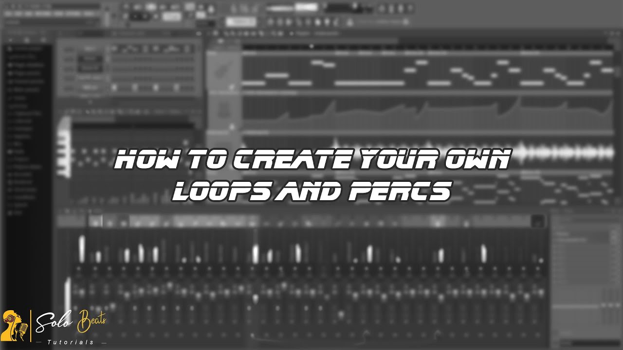 How to create your own drum loops like a pro!!!!! - YouTube