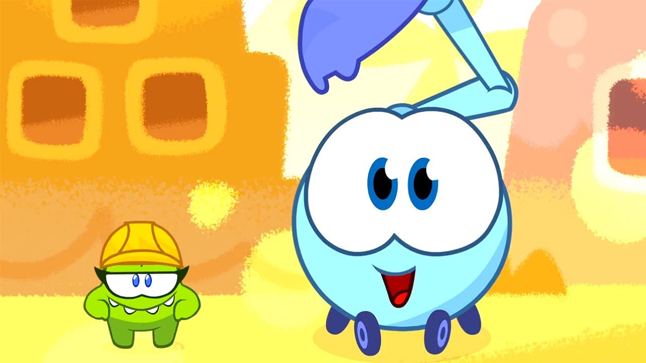 Câu chuyện của Om Nom - Nibble Nom 💯 Hộp cát 💯 Phim Hoạt Hình Vui Nhộn ...