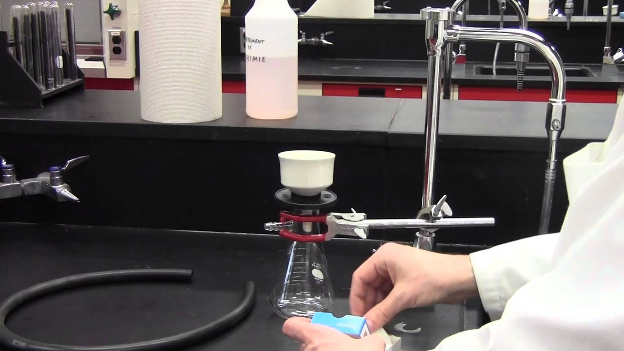 Filtration sous vide - YouTube