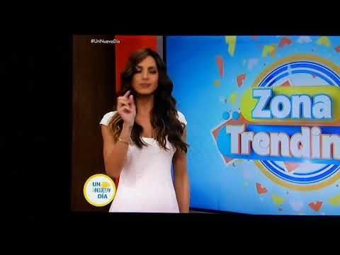 Erika Csiszer White OutFit Sexy Legs